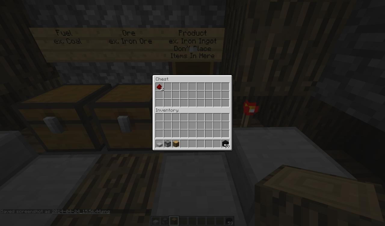 Auto Furnace Minecraft Map