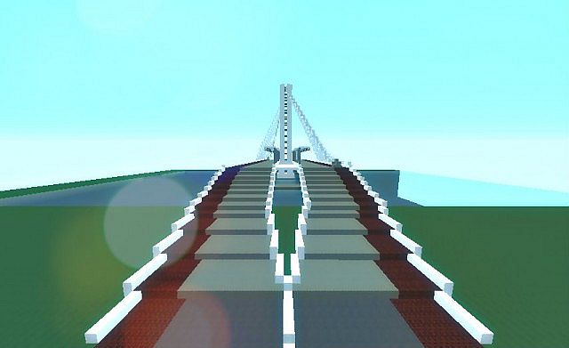 Curl | Cable-Stayed Bridge Minecraft Map