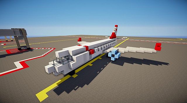 Boeing 737-800 [1:1] Minecraft Map