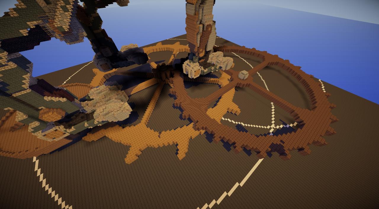 [S 750]- a Steampunk Tiger Minecraft Map