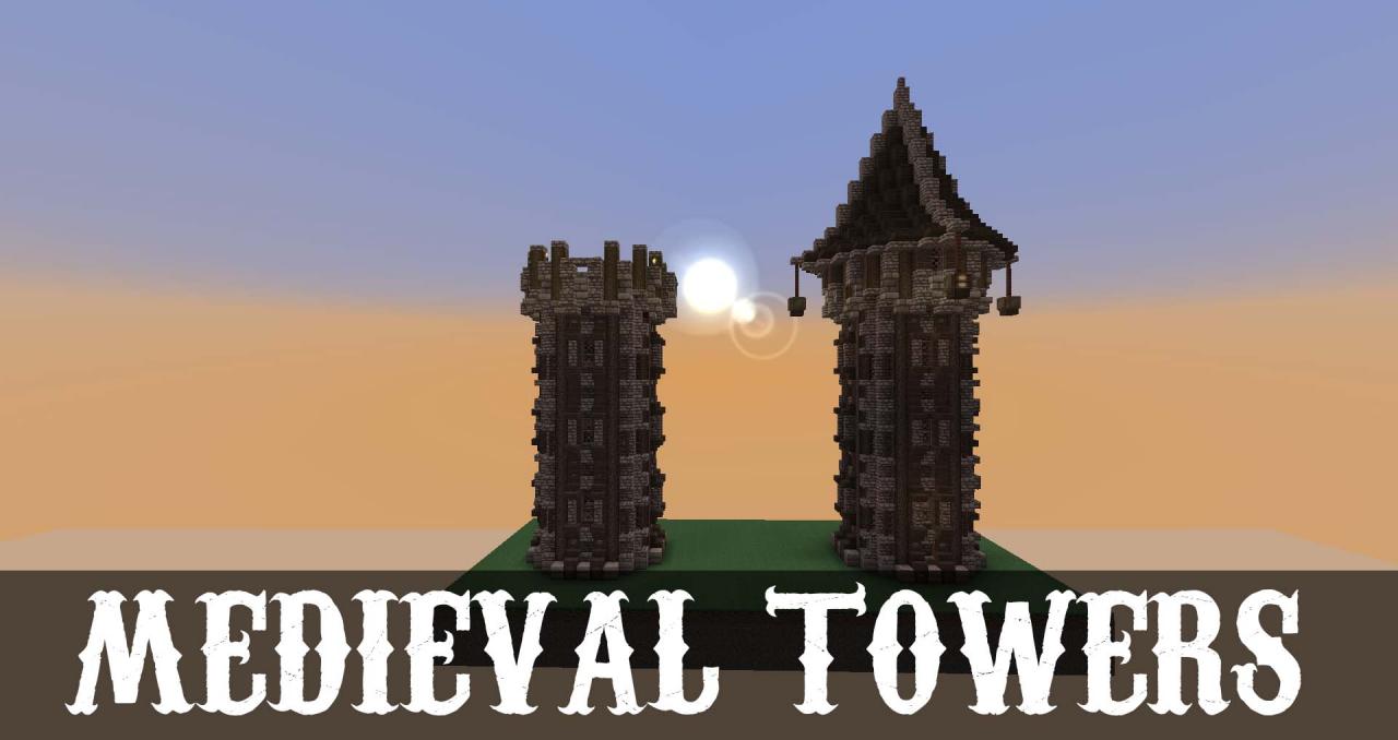 Medieval Towers by Yowsky Minecraft Map
