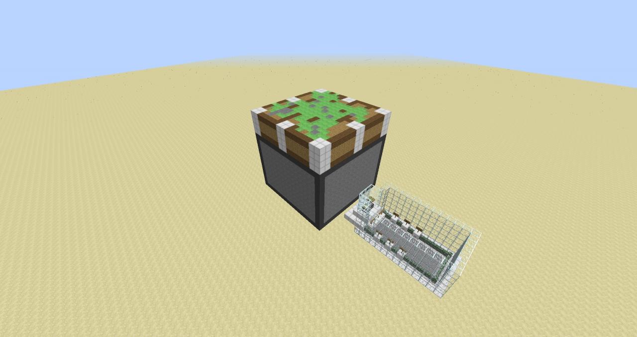 ULTRA FAST Mega Sticky Piston Minecraft Map