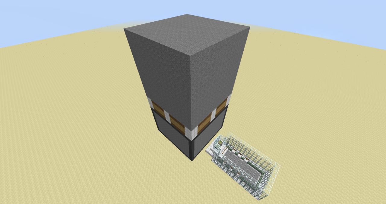 ULTRA FAST Mega Sticky Piston Minecraft Map