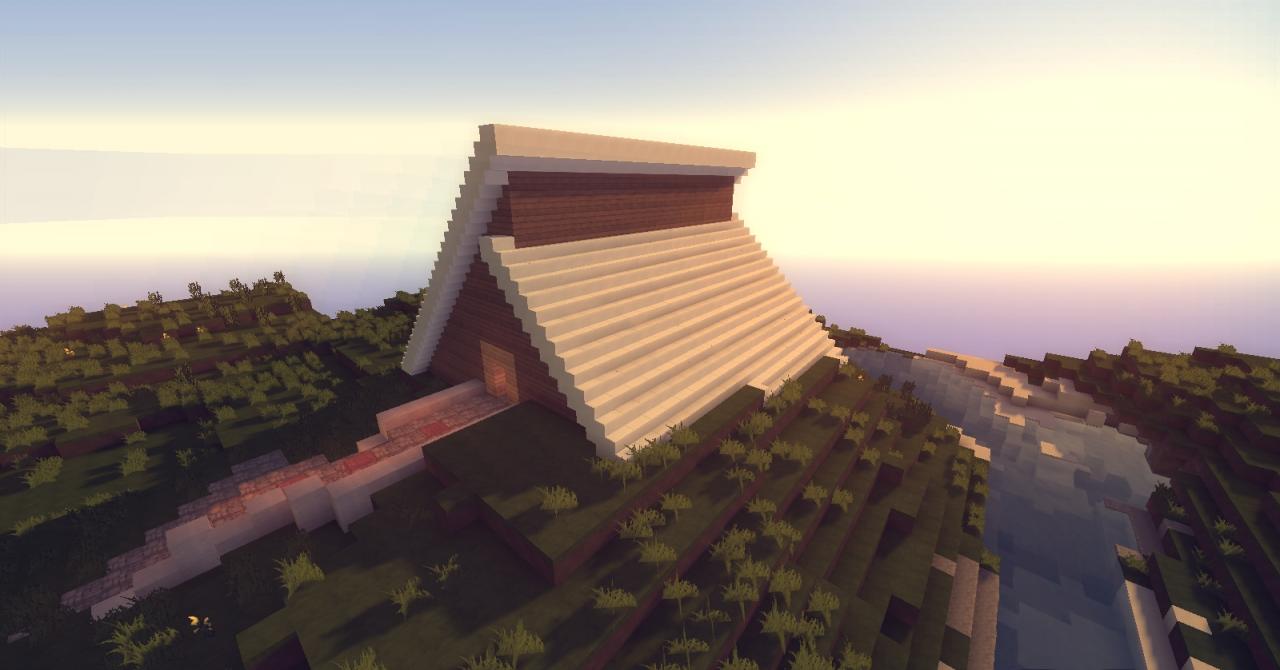 A Frame House Minecraft Map