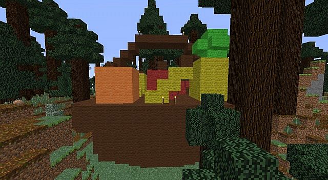 Fruit Basket House (idea from Raddeko) Minecraft Map