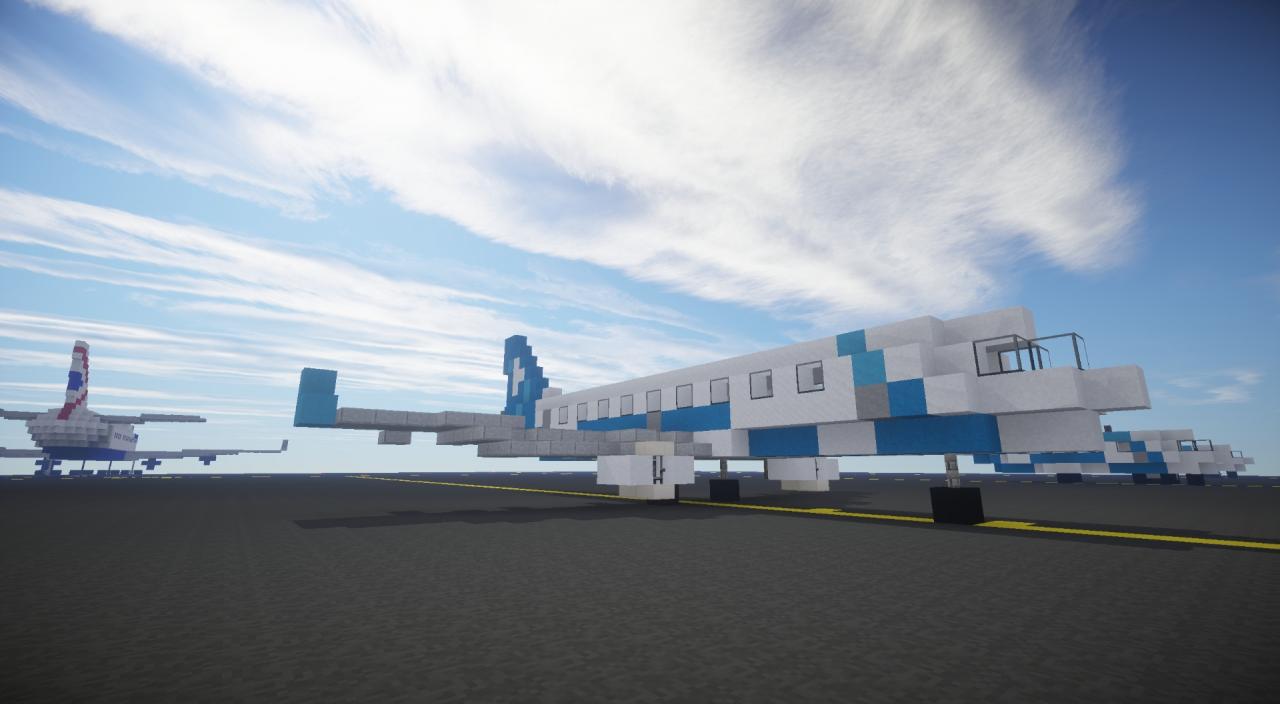 Embraer E195 [1:1] Minecraft Map