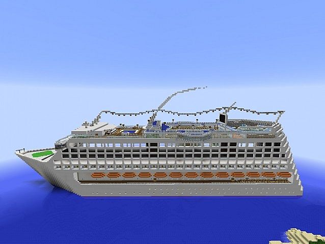 Cruise Ship Minecraft Map