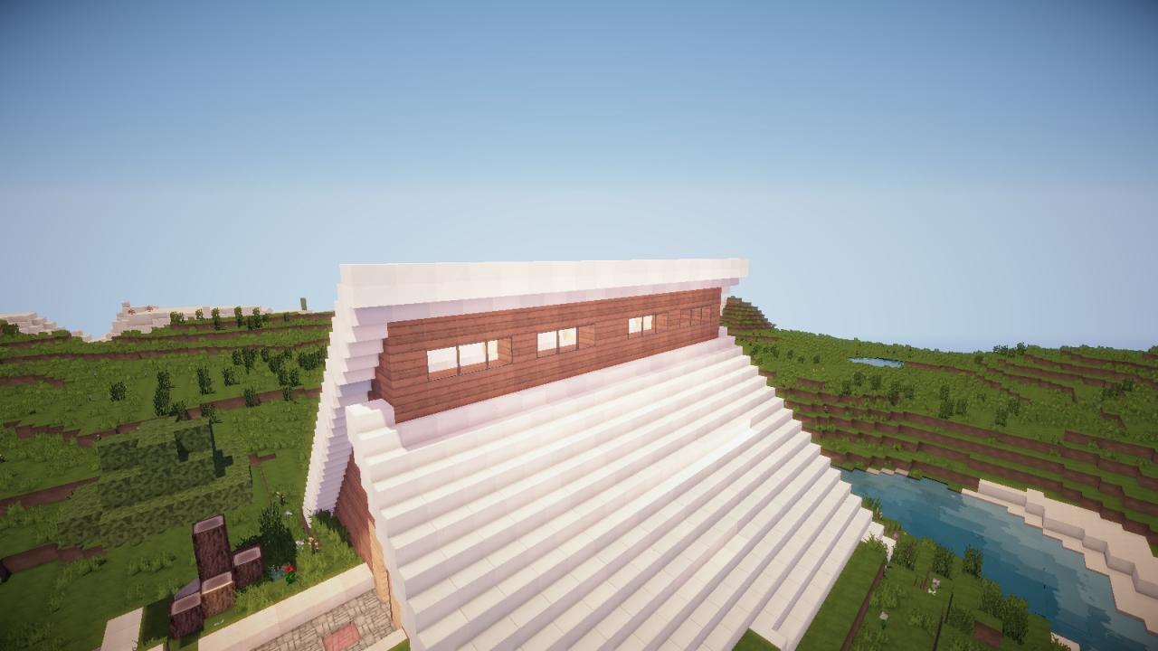 A Frame House Minecraft Map