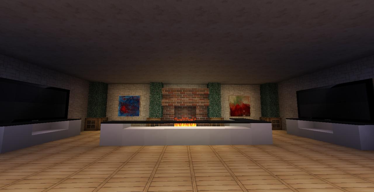 Minecraft Designs & Ideas - Fireplaces Minecraft Map