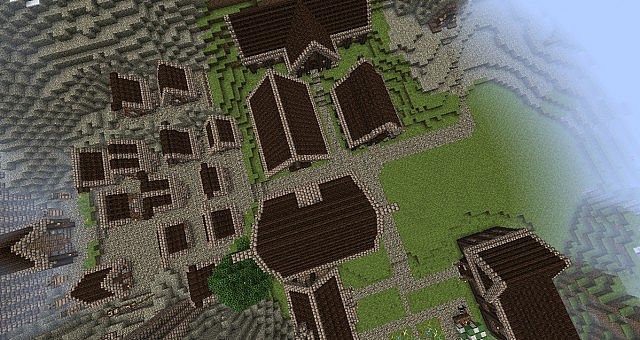 Medieval Valley Town (WIP) Minecraft Map