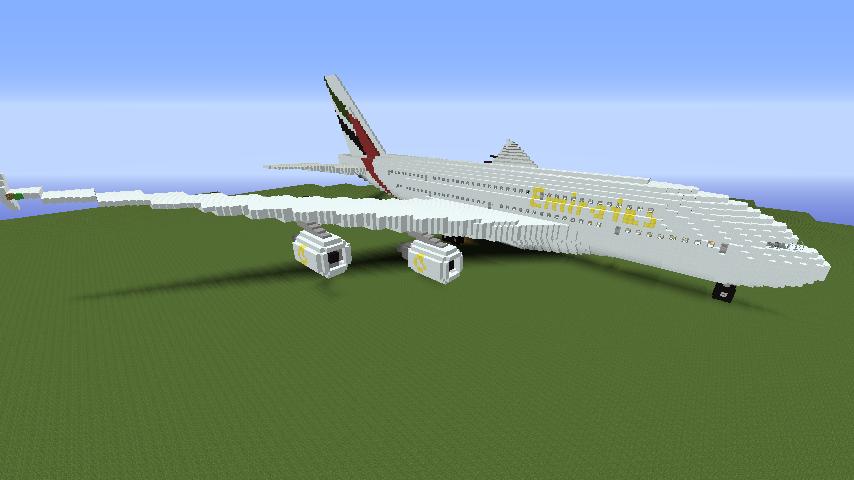 Airbus A30 Epic plane Minecraft Map