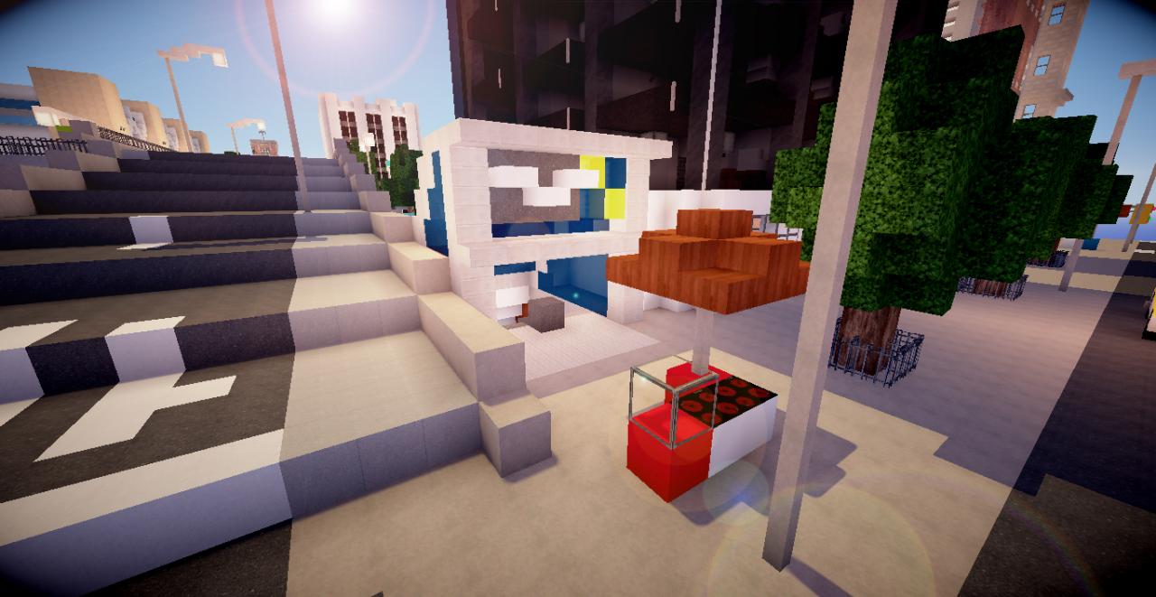 12th Street Metro Station | Lapiz Point Minecraft Map
