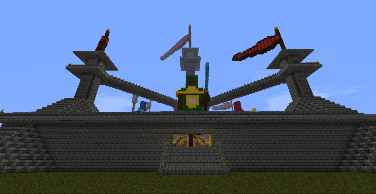 Mega Minecraft Temple Minecraft Map