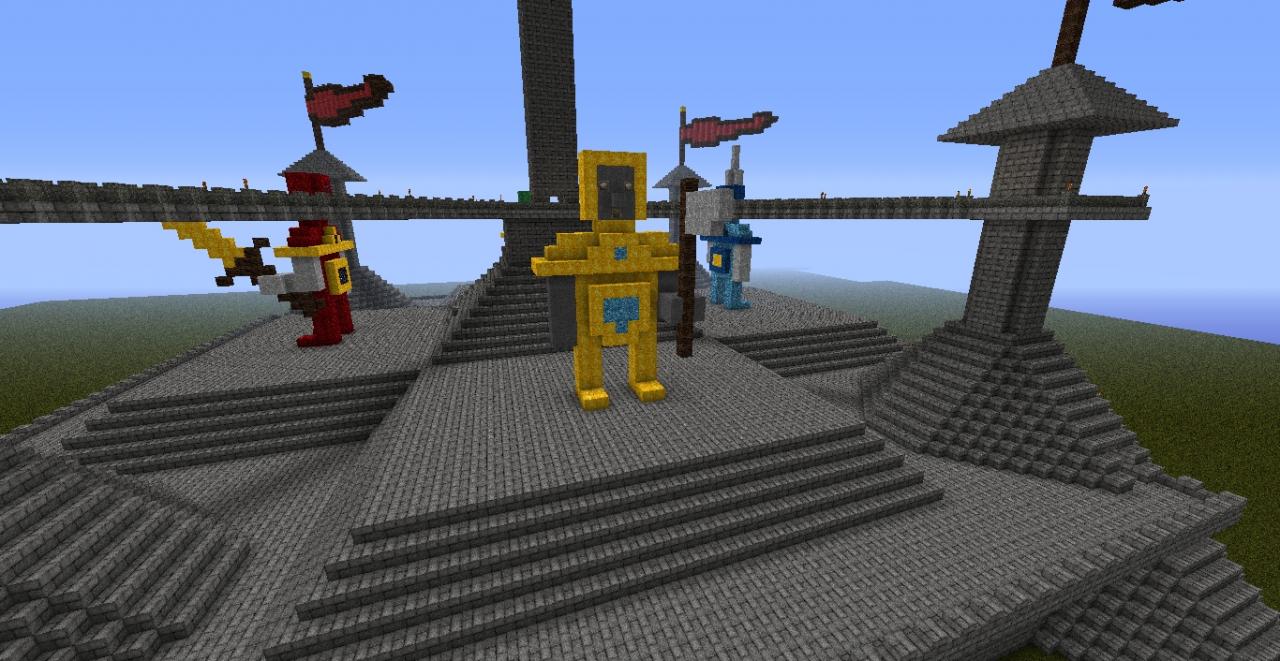 Mega Minecraft Temple Minecraft Map