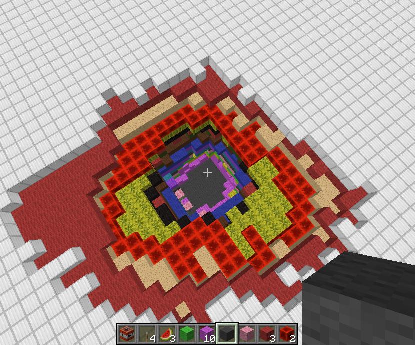 Colorful SuperFlat world Minecraft Map