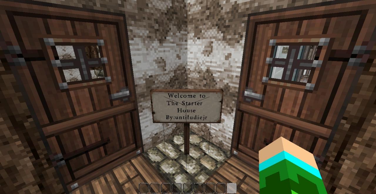 MineCraft Simple Starter Minecraft Map