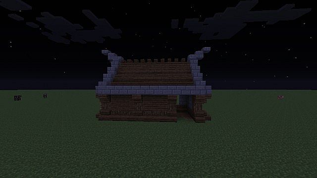 Gothic/ Nordic Small House Minecraft Map