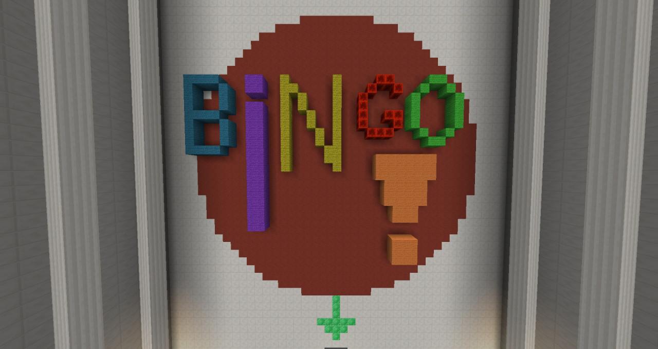 Bingo! Minecraft Multiplayer MAP 1.1 Minecraft Project