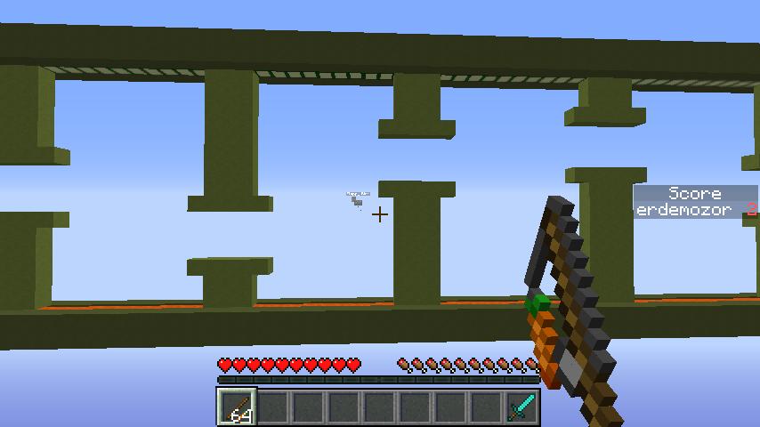 Flappy Bird Minecraft Map