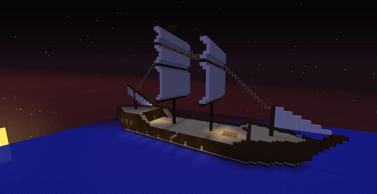Cool Boat Minecraft Map