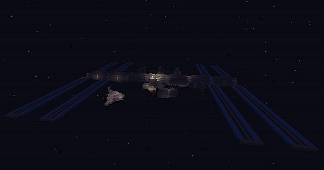 The Space Station Minecraft Map