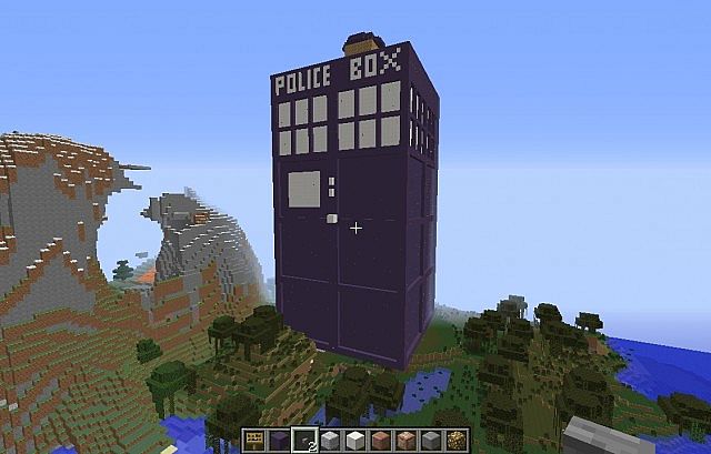 Giant Tardis Minecraft Map
