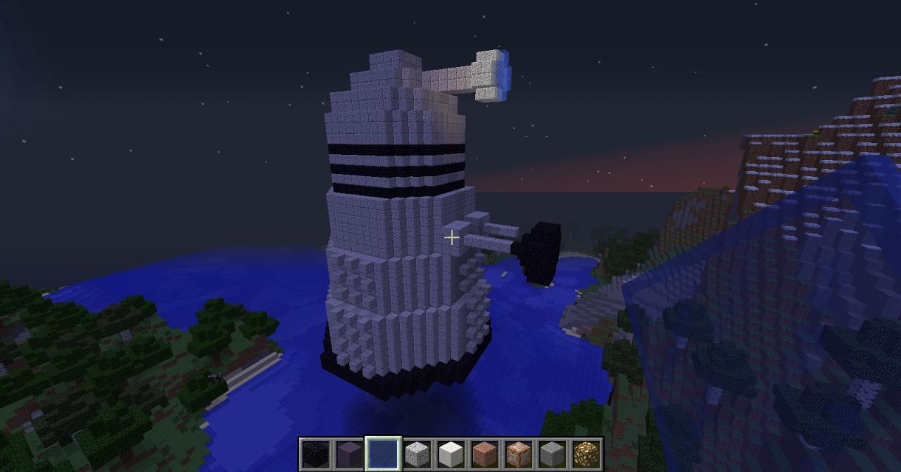 Giant Tardis Minecraft Map