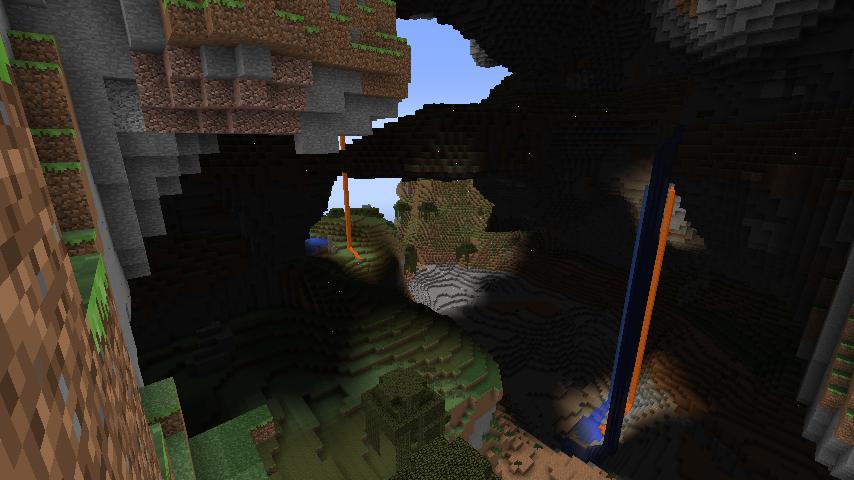 1.8 Super Preset: Dark & Light Minecraft Map