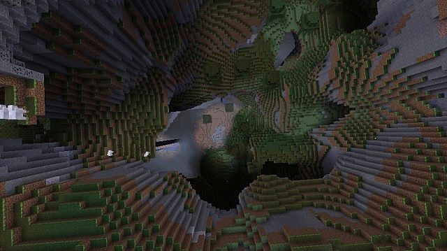 1.8 Super Preset: Dark & Light Minecraft Map