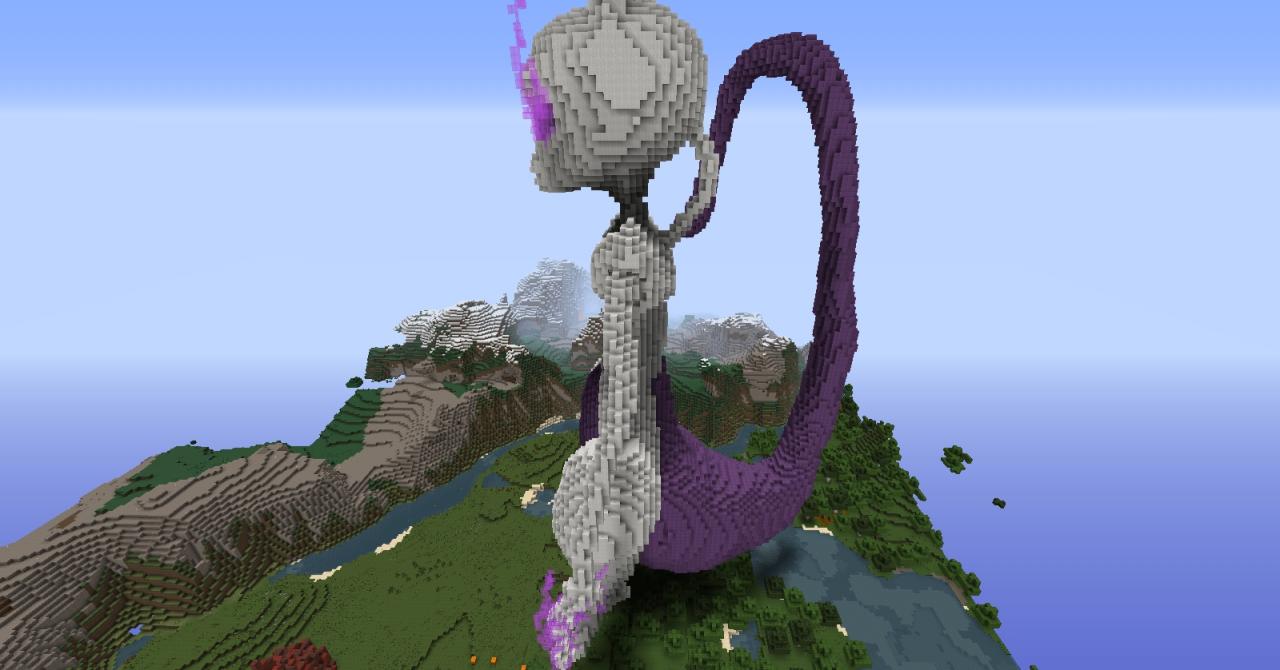 Mewtwo Minecraft Map