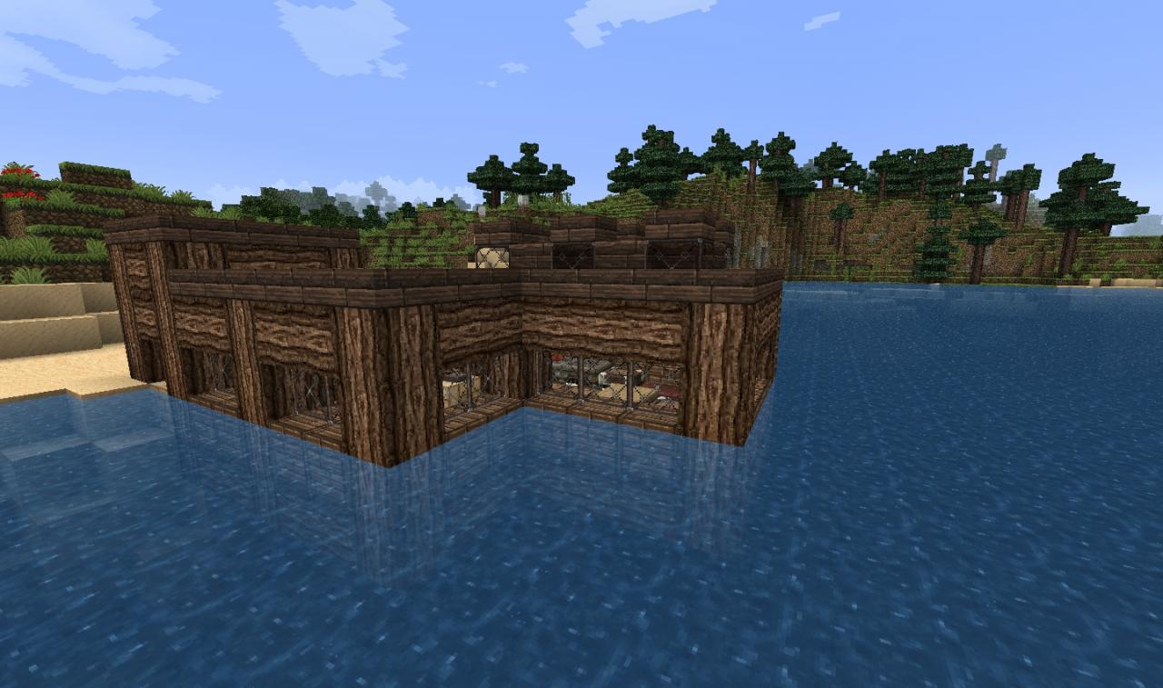 Minecraft Survival House Series: Submerged Minecraft Map