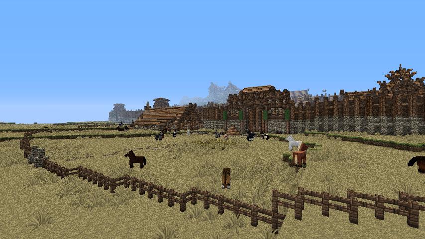 Edoras - Rohan Minecraft Map