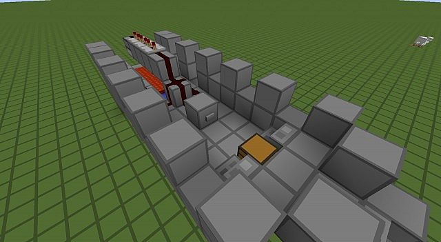 Redstone TNT Cannon Minecraft Project