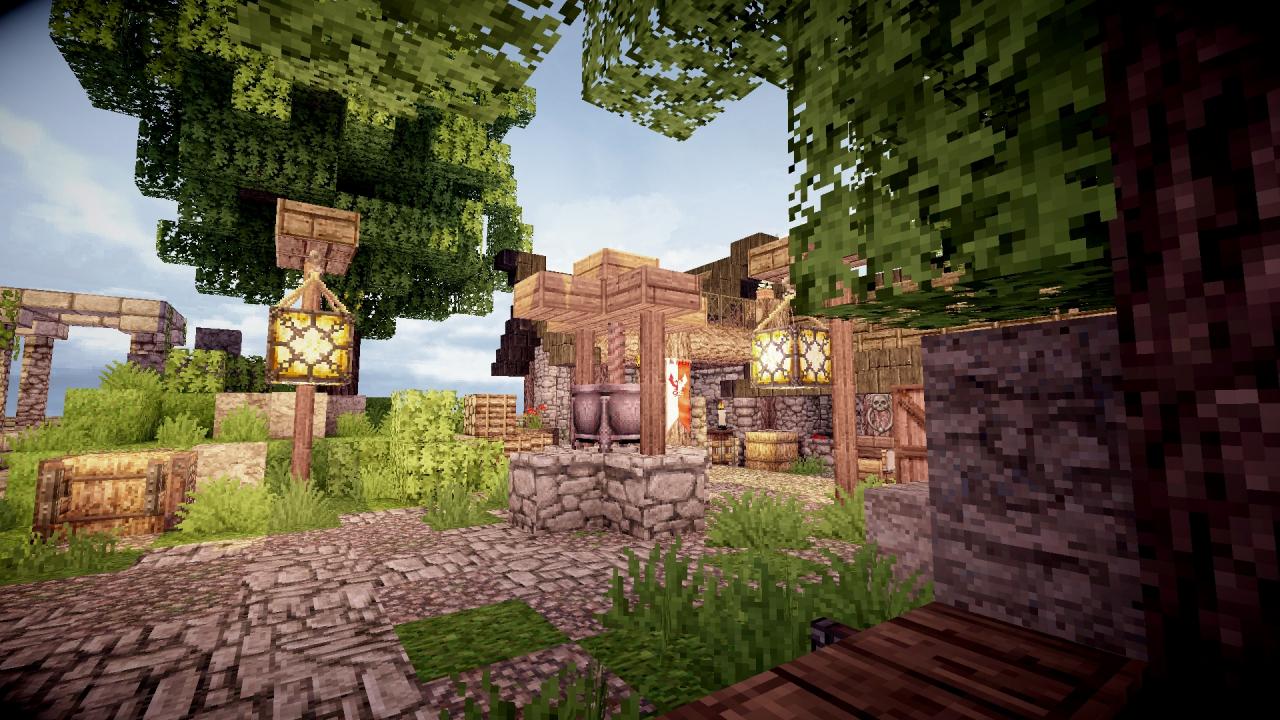 Simple cottage plot schematic Minecraft Map