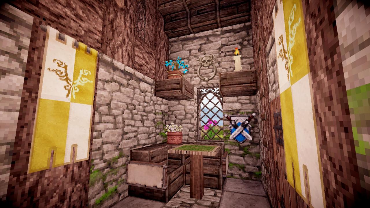 Simple cottage plot schematic Minecraft Map