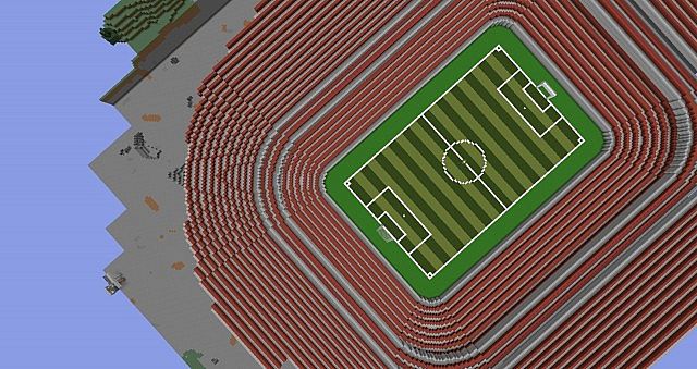 Minecraft Stadium Download - Part Of Stadium Tutorial Series Minecraft Map