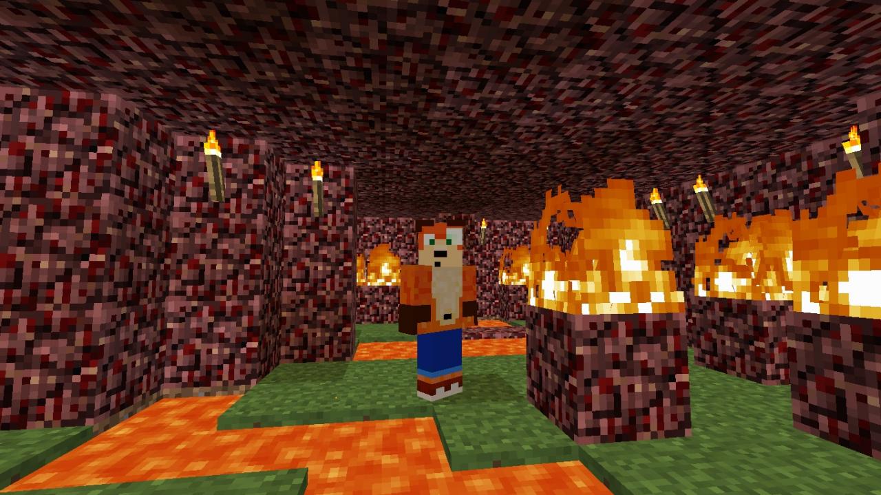 Crash Bandicoot V in mc full version Minecraft Map