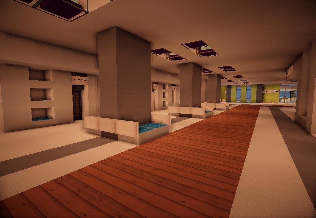 Modern Hotel "Lime Hotel" Minecraft Map