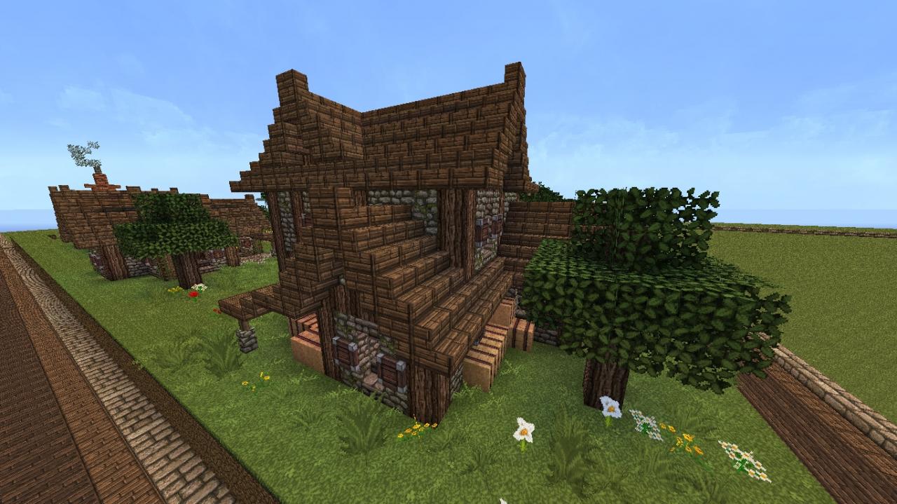 [1.7] Medieval Mansion #1 (Schematic) Minecraft Map