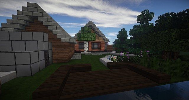 Old-fashioned Dutch House Minecraft Map