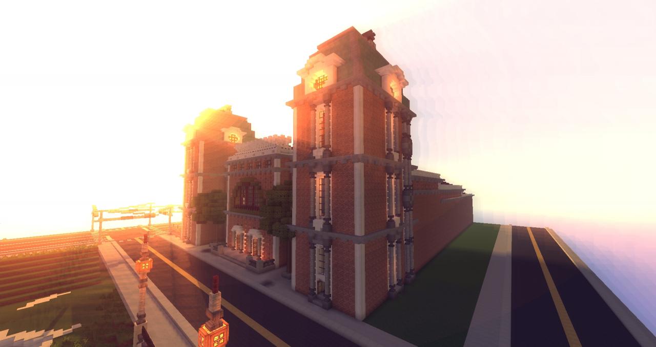 Historical train station Minecraft Map