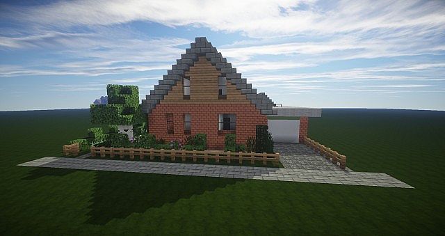 Old-fashioned Dutch House Minecraft Map