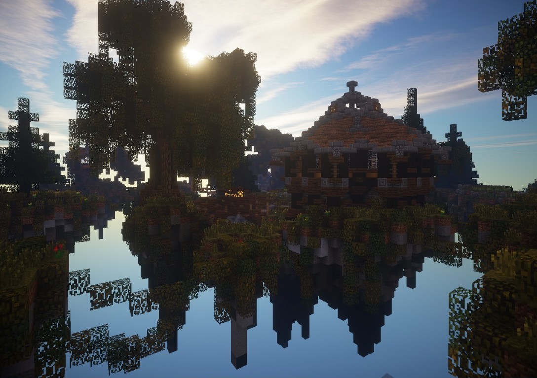 Floaty Tree Town Minecraft Map