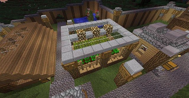 Improved NPC Village Minecraft Map