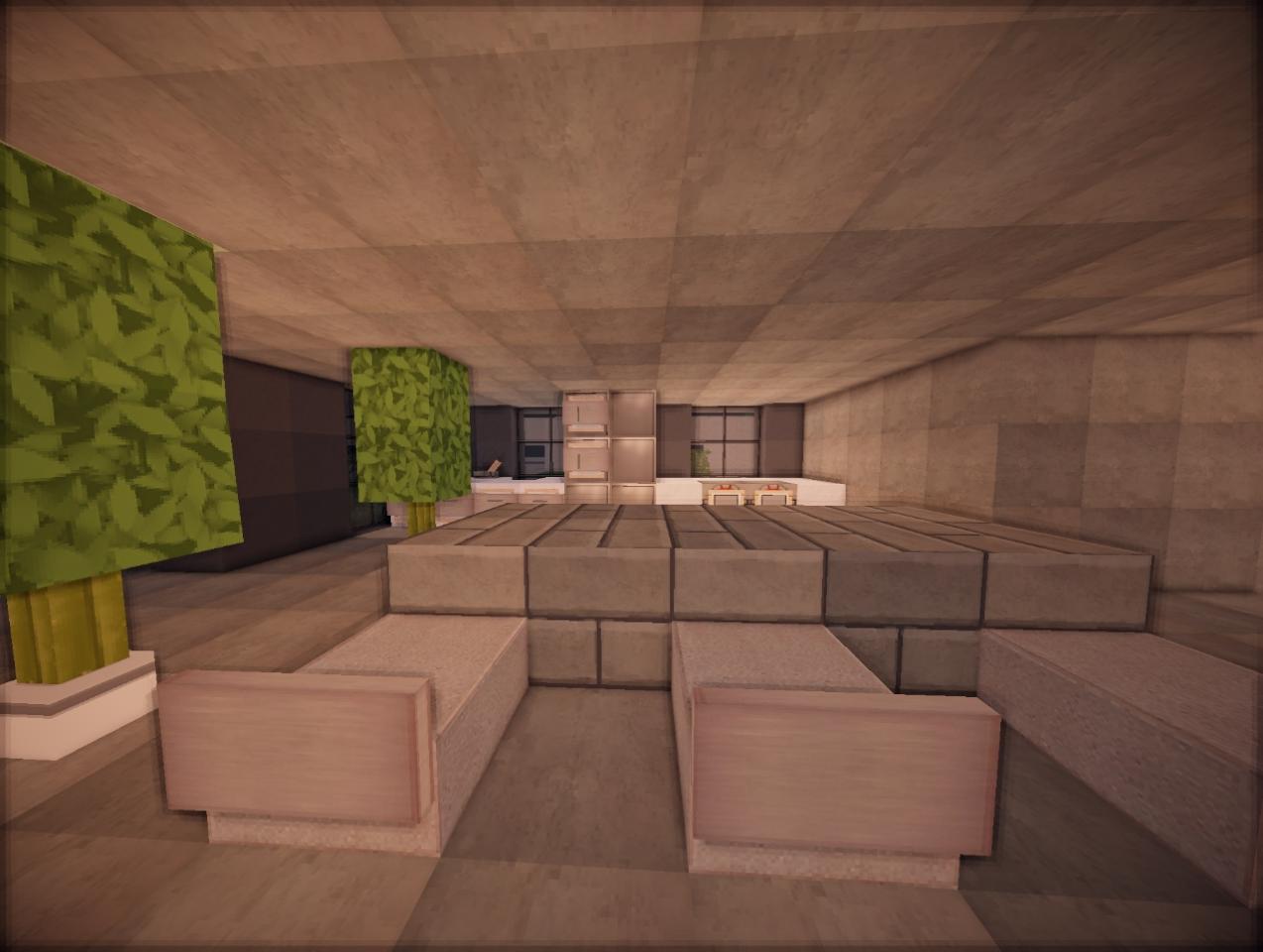 Curve Modern House I TCS I Minecraft Map