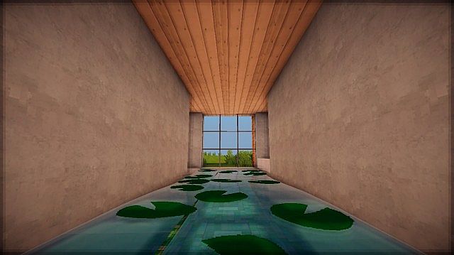 FLAT ROOF, A MINIMILIST MODERN HOUSE BY BENKAVIN Minecraft Map