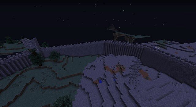 Great Wall Of China Minecraft Map