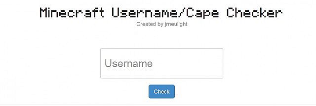 Minecraft Username Checker! 100% Functional!! Minecraft Mod