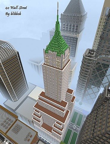 40 Wall Street Minecraft Map