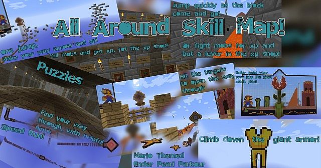 All Around Skill Map Minecraft Map